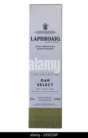 Box of Laphroaig Islay Single Malt Scotch Whisky Cask Collection Oak ...
