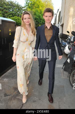 London, England, 08/05/2024, Talulah Riley and Thomas Brodie-Sangster ...