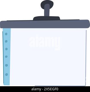 board interactive smartboard cartoon vector illustration Stock Vector ...