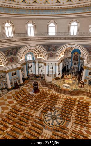 Malta, Mosta. The Sanctuary Basilica of the Assumption of Our Lady - Santwarju Bazilika ta Santa ...