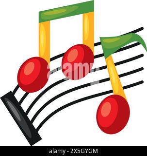 reggae music notes Stock Vector Image & Art - Alamy