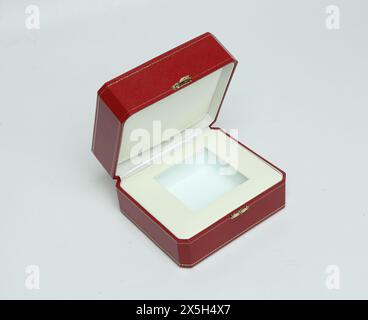 stylish and classy red box for gifting Stock Photo - Alamy