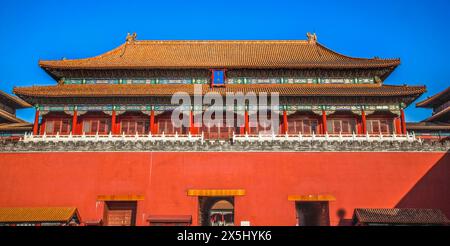 Red Entrance Gate Roof Gugong Forbidden City Emperor's Palace Beijing ...