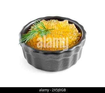 Pike caviar or roe in the bowl on wooden background Stock Photo - Alamy