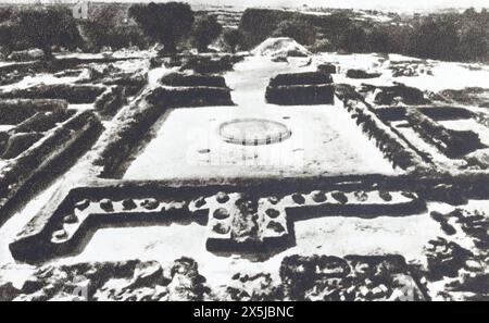 Plan of the Pylos Palace (Palace of Nestor) from excavations in 1955 ...