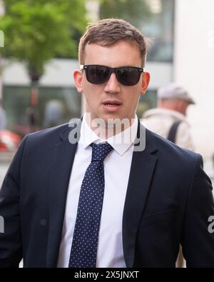 Former parliamentary researcher Christopher Cash arrives at Westminster ...