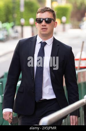 Former parliamentary researcher Christopher Cash arrives at Westminster ...