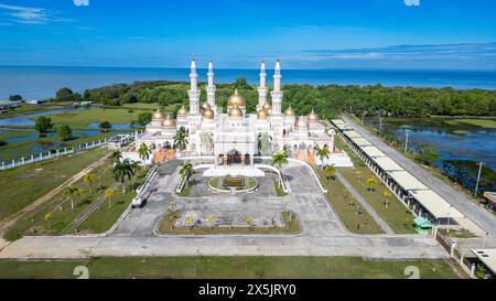 Aerial of Sultan Hassanal Bolkiah Masjid, Cotabato City, Bangsamoro ...