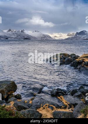 Landscape of Senja Island, Norway Stock Photo - Alamy