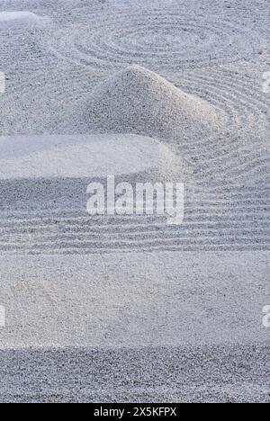 Raked Sand Patterns in Kodai-ji Temple, Kyoto, Japan Stock Photo - Alamy