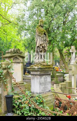 Poland, Warsaw, Wola. Powazki Cemetery, historic over 1 million buried ...