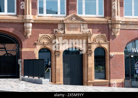STEAMhouse building detail, Birmingham City University, Birmingham, UK ...