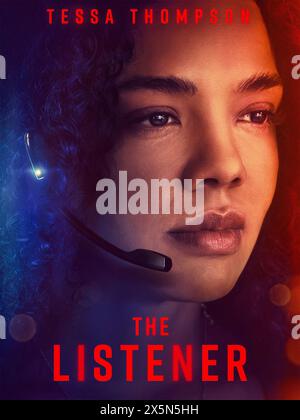 The Listener Tessa Thompson poster Stock Photo - Alamy
