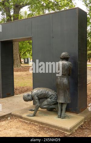 Freedom Walk in Kelly Ingram Park Birmingham Alabama USA Stock Photo ...