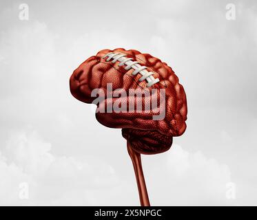 Sports Brain Injury as a sport injury causing a Concussion as football ...