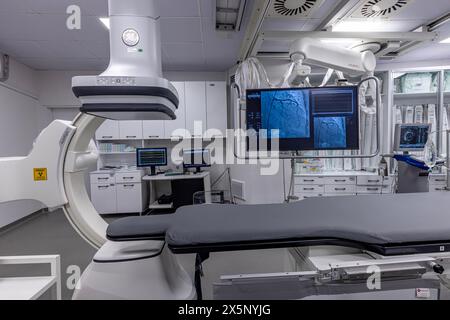 Denizli Turkey 29 February 2024; Heart operating room. Complex heart ...