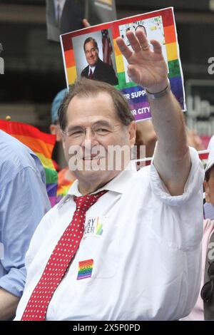 New York Congressman Jerry Nadler marching in the annual New York City ...