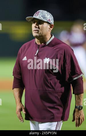 Mississippi State head coach Chris Jans watches play during the first ...