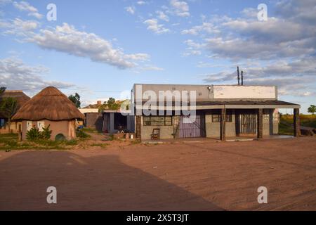 Zimbabwe, 27th April 2024. A store in rural Zimbabwe. Credit: Vuk ...