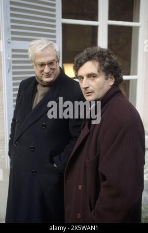 Patrick ROTMAN et Bertrand TAVERNIER - Date : 19921001 ©John Foley ...