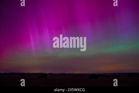 A rare G5 solar storm makes the Northern lights visible in Southern ...