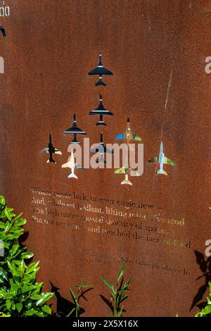 100 years of the RAF garden at Malvern Show Stock Photo - Alamy