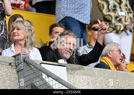 Led Zeppelin member Robert Plant, during the Premier League match ...