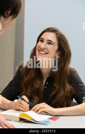 Torino, Italy. 9th 05 2024. British writer Katherine Rundell is guest ...