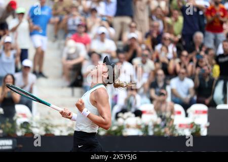 Diana SHNAIDER of Russia celebrates his victory during the eleventh day ...