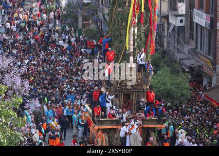 Rato Machhindranath chariot procession begins in Nepal Nepali Hindu and ...