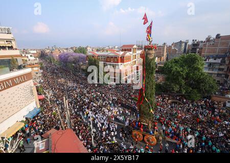 Rato Machhindranath chariot procession begins in Nepal Nepali Hindu and ...