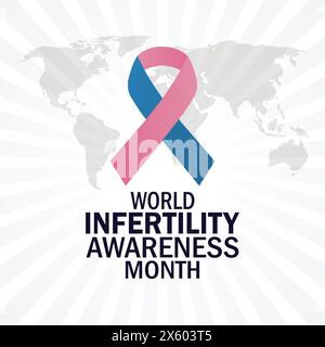 World Infertility Awareness Month. Health concept. Template for ...