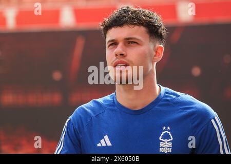 Neco Williams of Nottingham Forest arrives during the UEFA Europa ...