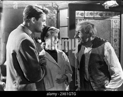 BERNARD MILES, VIRGINIA McKENNA and BILL TRAVERSin a scene from THE ...
