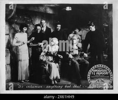 Bramwell Fletcher, Anna May Wong, on-set of the Film, "Daughter of the ...