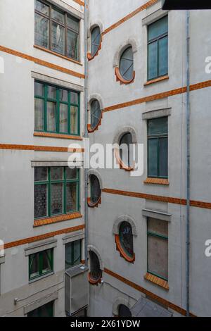 Budapest, Wohnhaus BÃ la Bedö, Honved utca 3, Emil Vidor 1903 ...