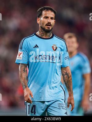 Ruben Garcia of CA Osasuna looks on during the Copa del Rey match ...