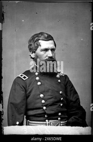 A portrait of Major General Oliver O. Howard, a Union Army officer ...