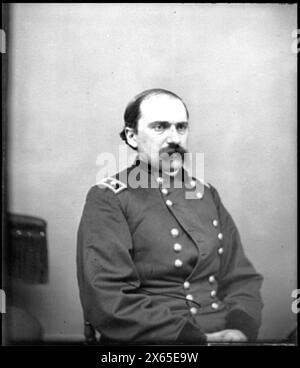 A portrait of Major General Edward M. McCook, a prominent officer in ...