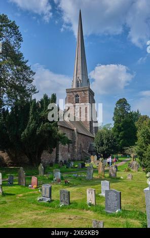 St Peter's Church, Peterchurch, Golden Valley, Herefordshire Stock ...
