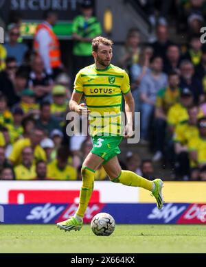Jack Stacey of Norwich City in action during the Sky Bet Championship ...