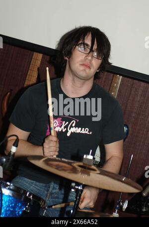 Welsh band The Automatic at The Porth Pop Factory Awards launch party ...