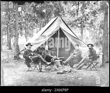 Brandy Station, Va. Lt. Col. Orson H. Hart, A.A.G. of 3d Corps, and ...