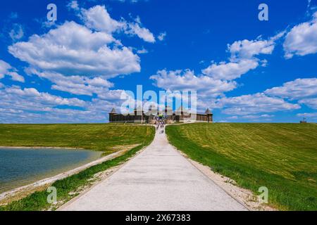 Monument of Russian fairytale three-headed dragon Zmey Gorynych Stock ...