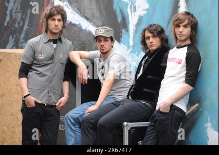Milan Italy 15/05/2008: Finley, Italian rock band ,during the ...