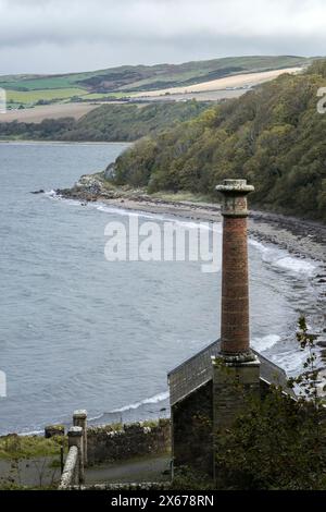 Hidden explore in Culzean Castle coastal, South Ayrshire, Scotland ...