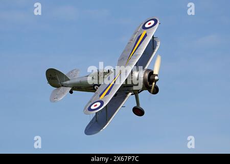 Gloster Gladiator Mk 1 displays at the Shuttleworth Collection Old ...