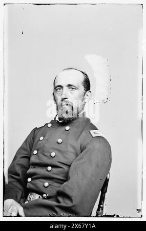 Col. J. Karge, 2nd NJ Cav., Civil War Photographs 1861-1865 Stock Photo ...