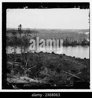 A view of the Dutch Gap Canal on the James River in Virginia, a ...