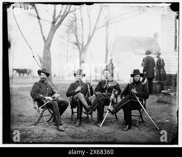 Brandy Station, Virginia. Provost Marshals of 3d Army Corps. Civil war ...